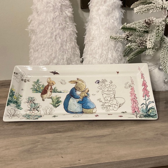 PETER RABBIT | Dining | Beatrix Potter Peter Rabbit Ceramic Serving ...